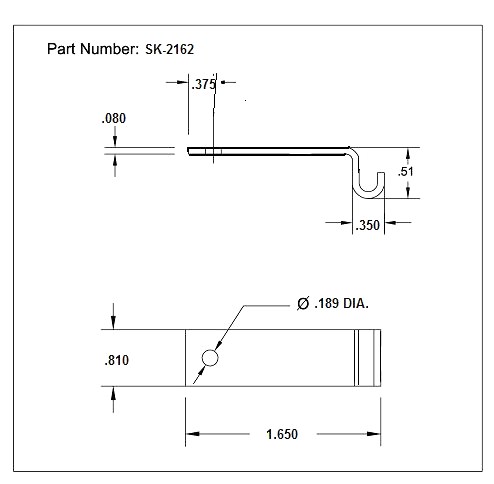 SK-2162 , Latch Strikes