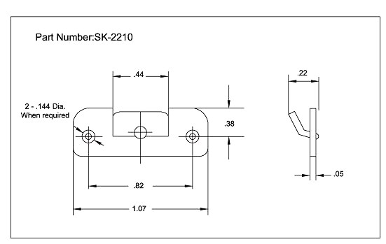 SK-2210 , Latch Strikes