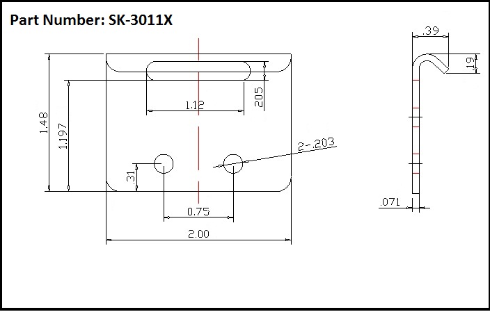 SK-3011X , Latch Strikes