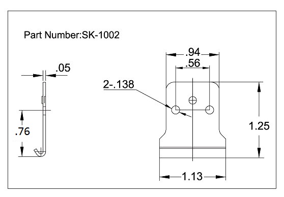 SK-1002 , Latch Strikes