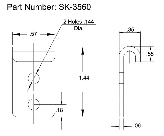 SK-3560 , Latch Strikes