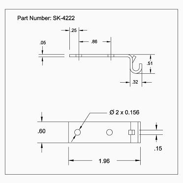 SK-4200 , Latch Strikes