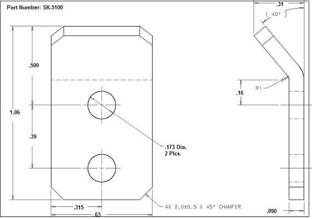 SK-5100 , Latch Strikes